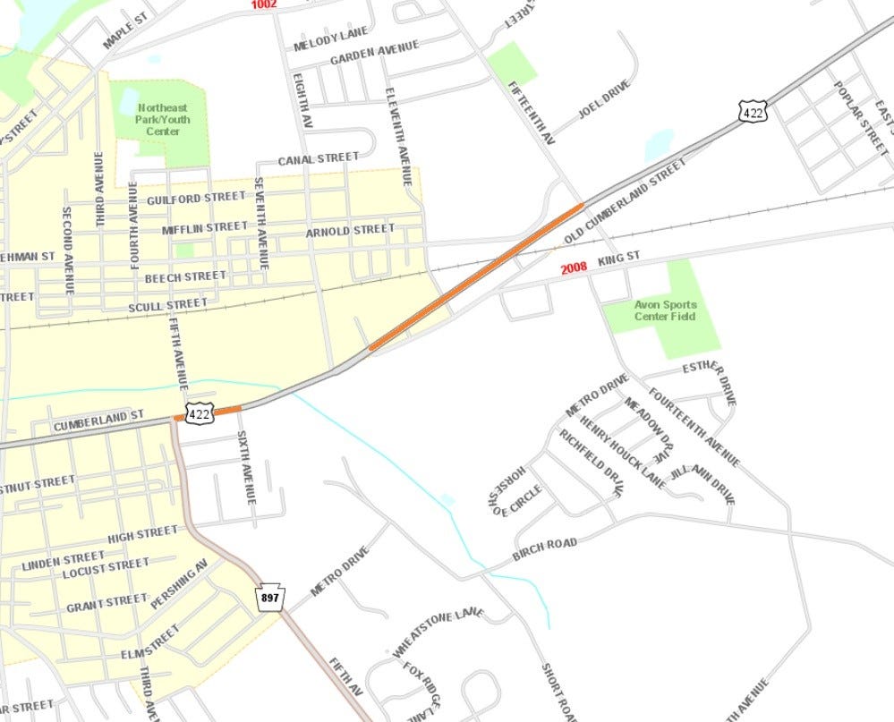 PennDOT plans resurfacing project on Route 422 in Lebanon city starting ...