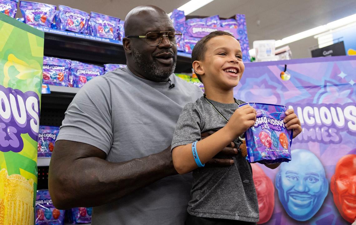 Shaq is back with more snacks. See what the former Miami Hear star just ...