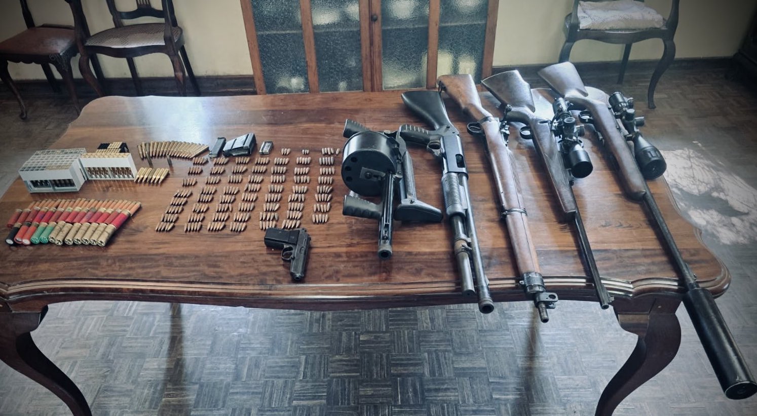 Six illegal guns recovered during R30M cannabis drug bust in KZN