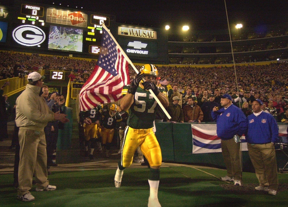 Chris Gizzi on Sports and Unity and Running Out of The Tunnel 24 Years ...