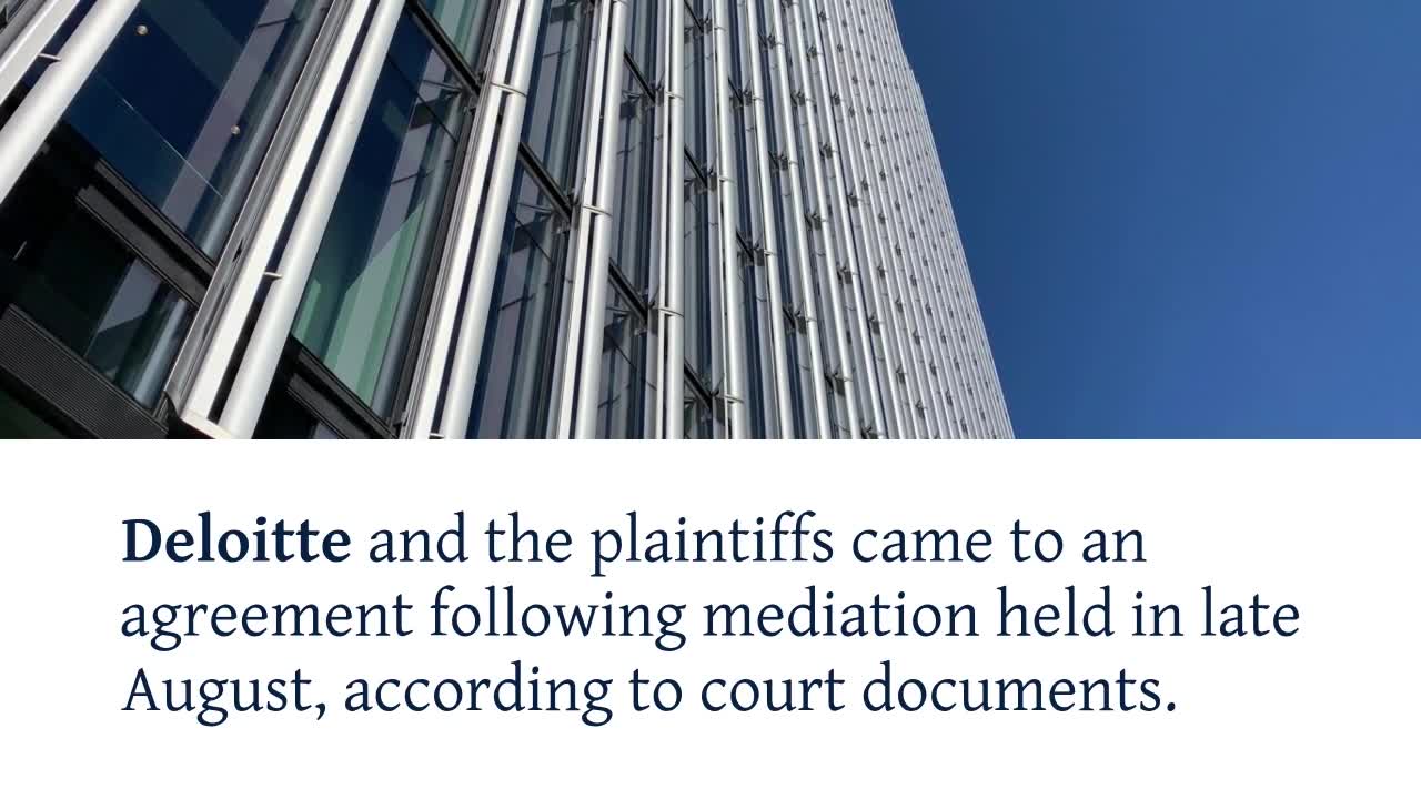 Video Now: Deloitte agrees to class-action settlement over RIBridges ...