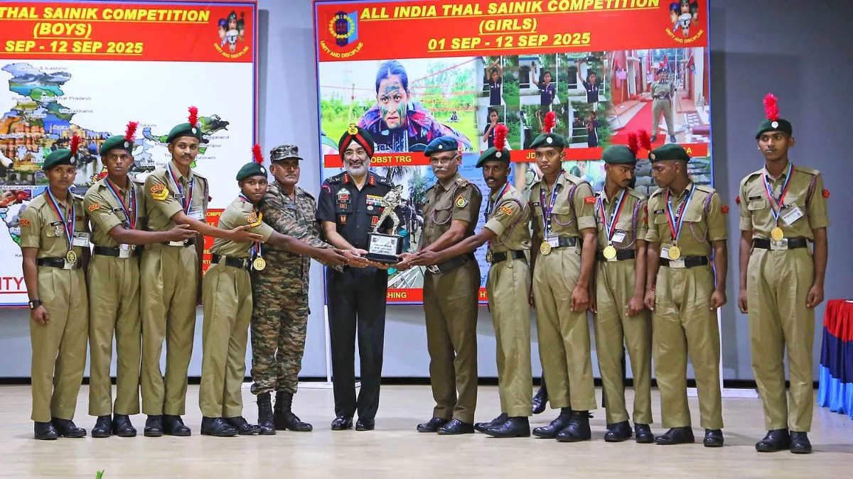 All India Thal Sainik Camp 2025 concludes; 1,547 cadets participate ...