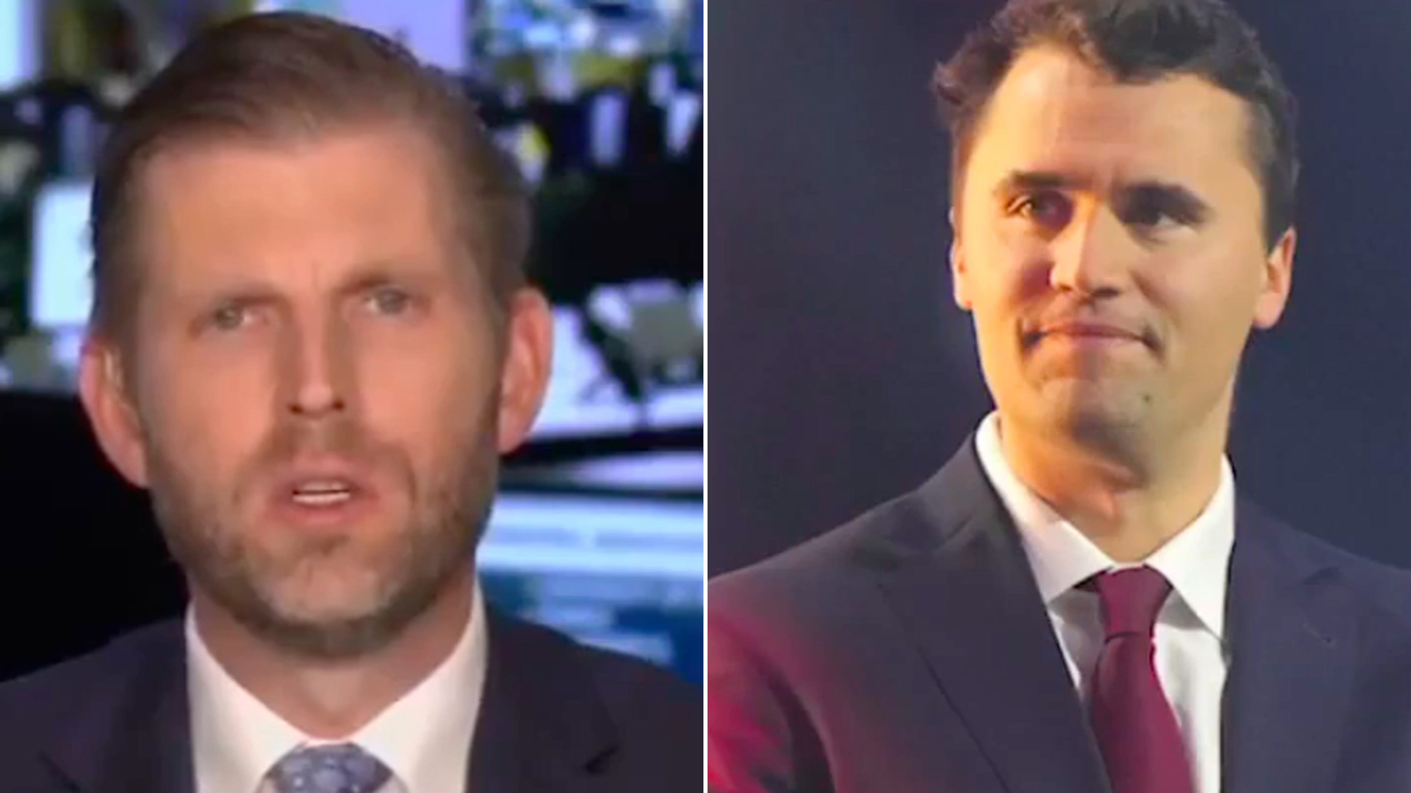Eric Trump Claims Bullets Aimed at Political Figures ‘Only Going One Way’