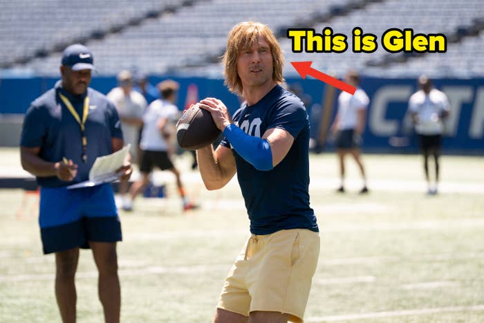 Glen Powell's New Series Is "Mrs. Doubtfire" But For Football, And I'm ...