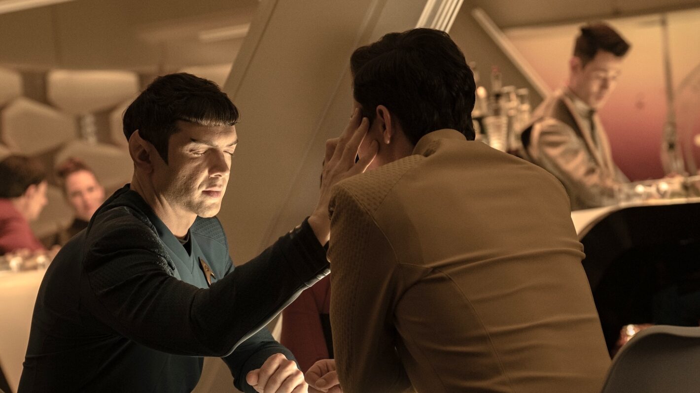 ‘Strange New Worlds’ Stars Talk Spock & Kirk Trusting Each Other for ...