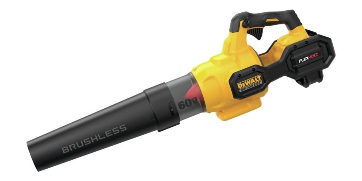 Best DeWalt leaf blower for yard cleanup