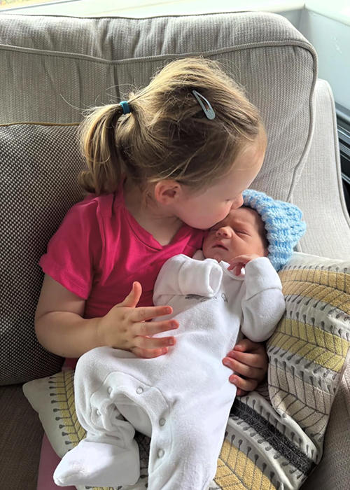 Antrim hurler Neil McManus and wife Aileen welcome second child with ...