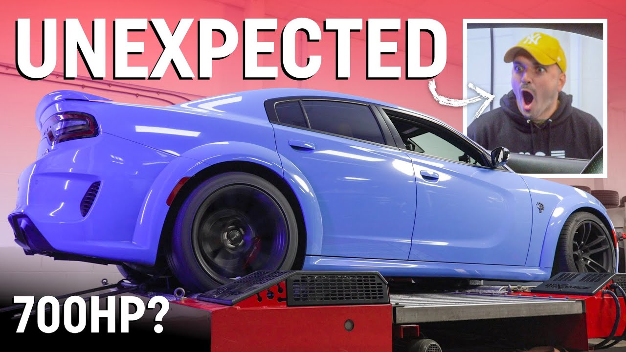 Dodge Charger Hellcat SRT Tested on the Dyno