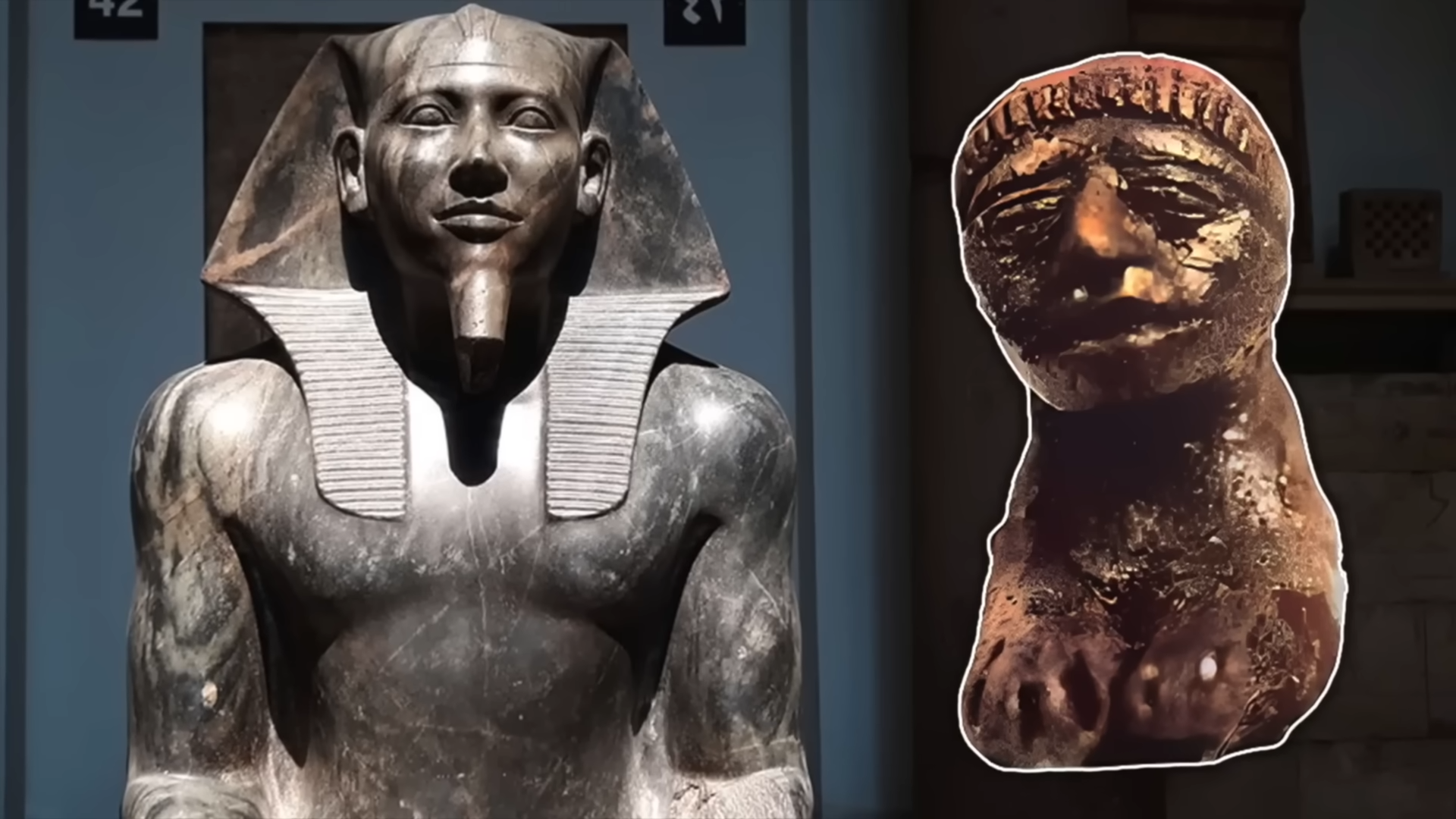 The Oldest Sphinx Statuette Found at Giza