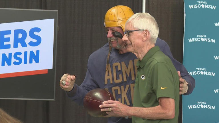 Wisconsin Governor Tony Evers pokes fun at Illinois’ JB Pritzker ahead ...