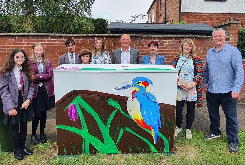 Clean up, Colour up community improvement project sees student art ...