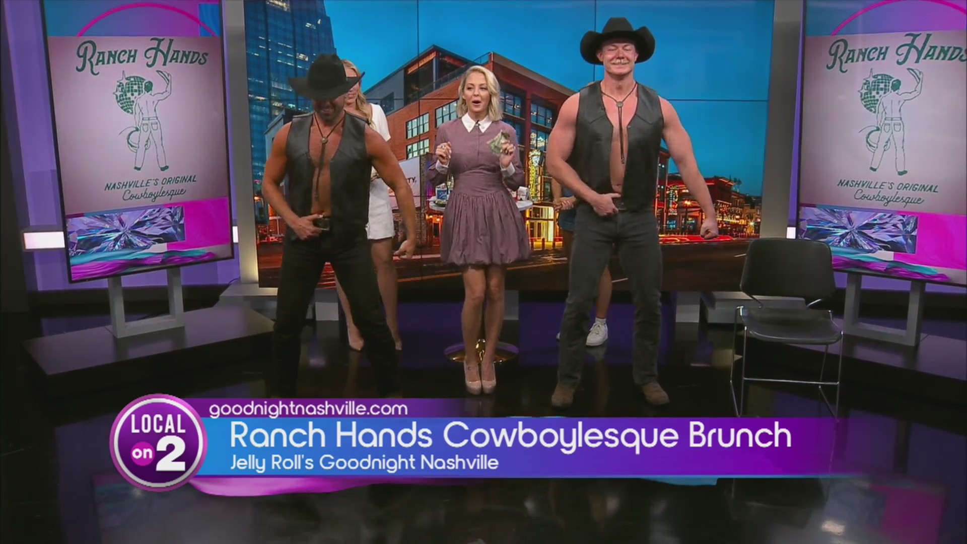 Ranch Hands Cowboylesque at Jelly Roll's Goodnight Nashville