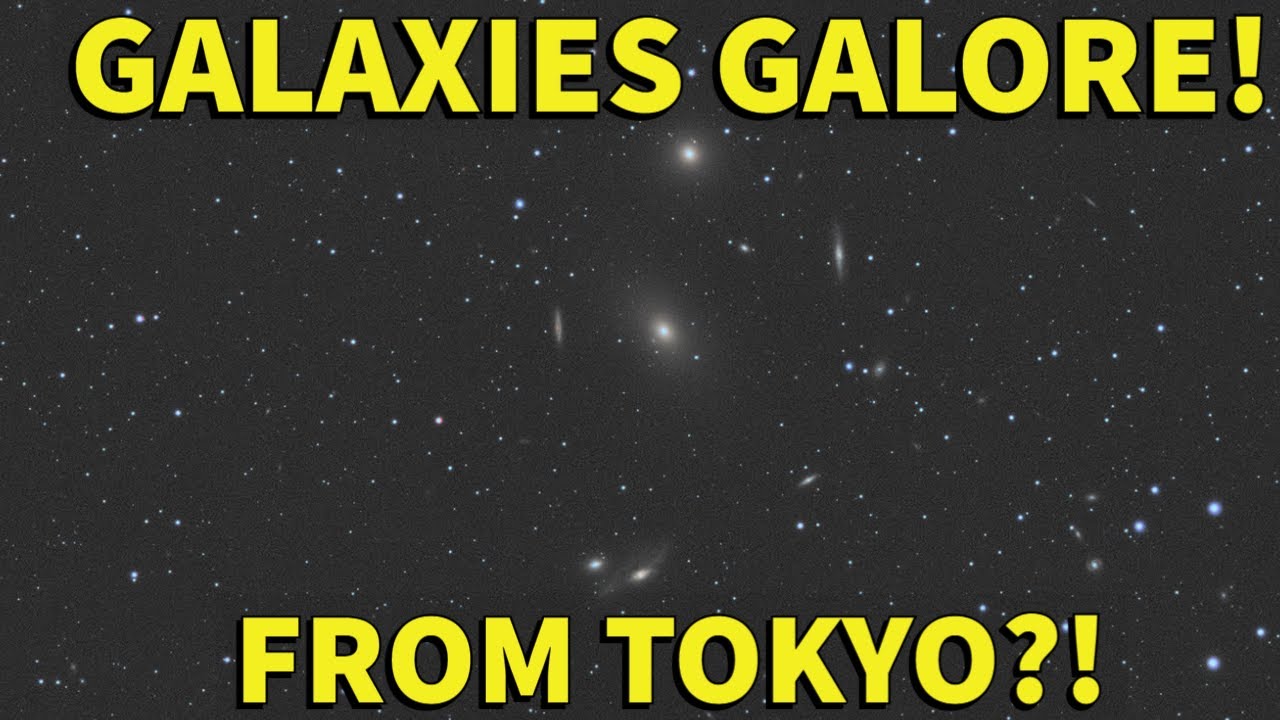 Markarian’s Chain Captured from Tokyo! Featuring the QHY268M