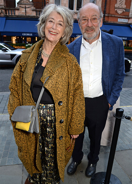 Glowing Maureen Lipman, 79, all smiles as she marries partner David Turner