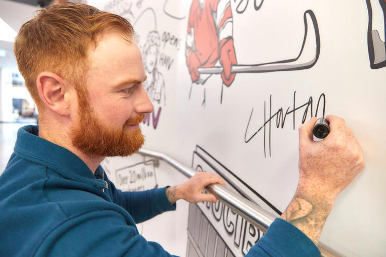 Meadowhall marks 35 years with giant community mural