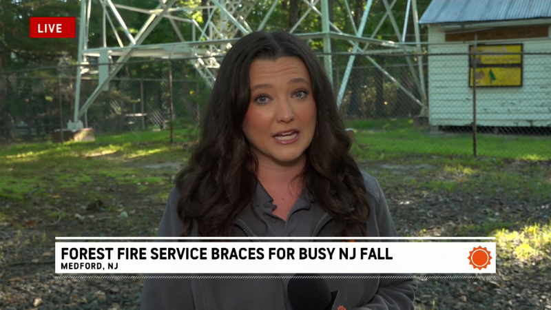 Forest fire service braces for busy fall in New Jersey