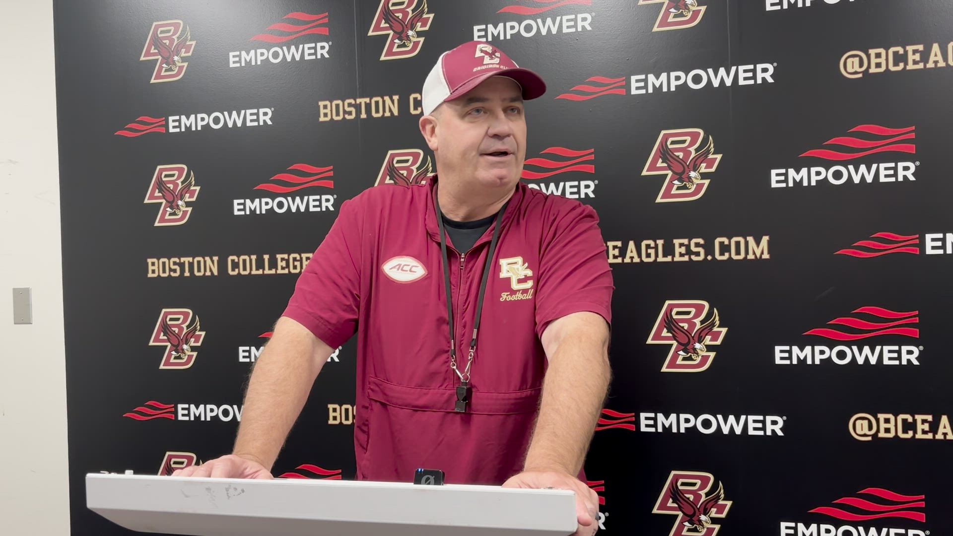 Bill O'Brien, Boston College Football Captain Talk Welles Crowther on ...