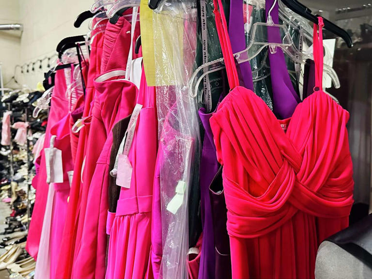 Homecoming dresses, more available at Armory's Dress Boutique