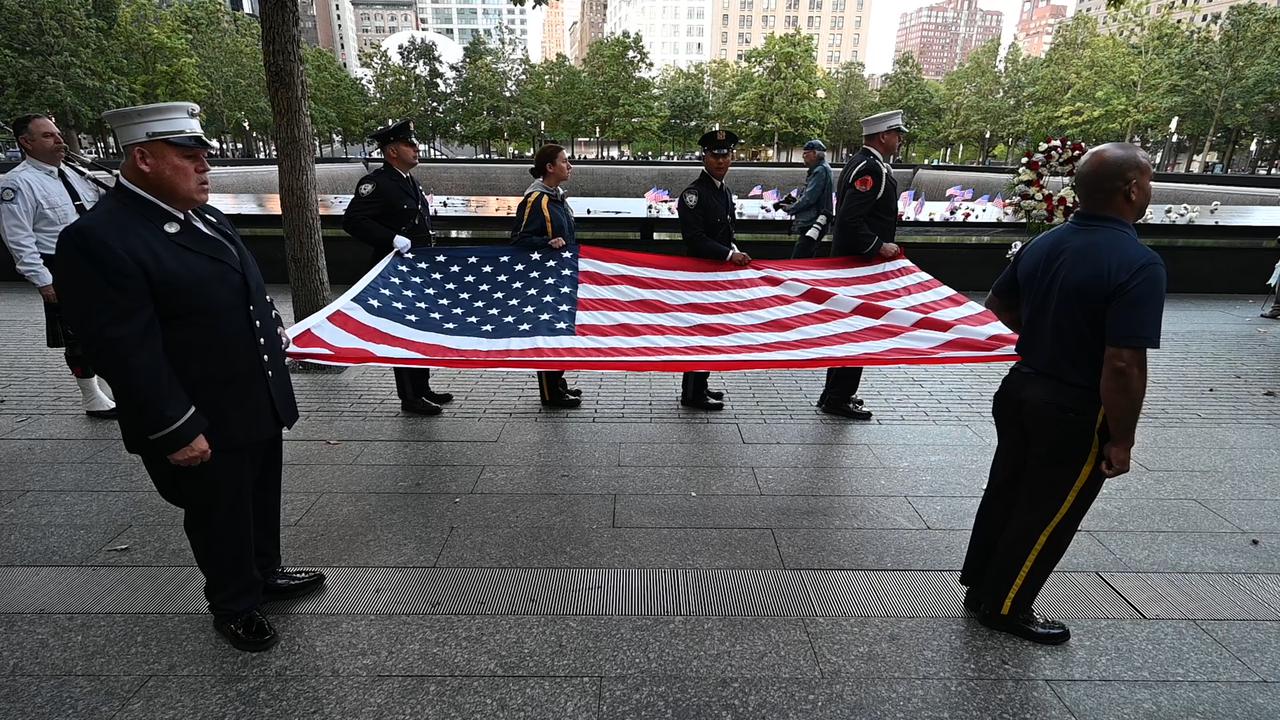NY: 24th Anniversary of the September 11th terrorist attacks at Ground ...