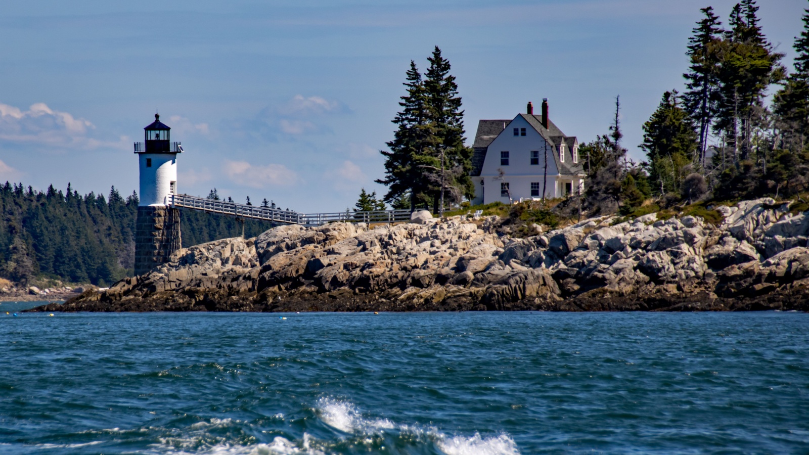 Maine lighthouse tours and sunset cruises in September