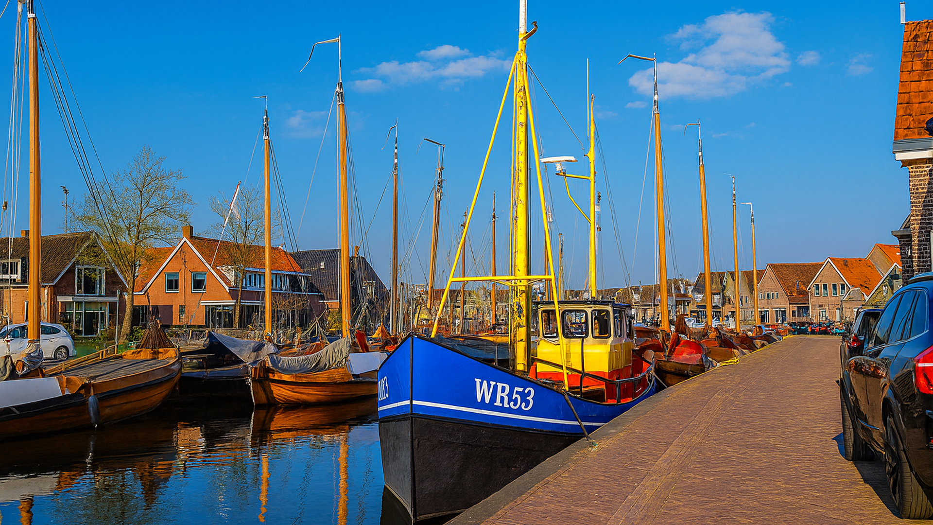 Bunschoten-Spakenburg Walking Tour – Historic Dutch Village (4K)