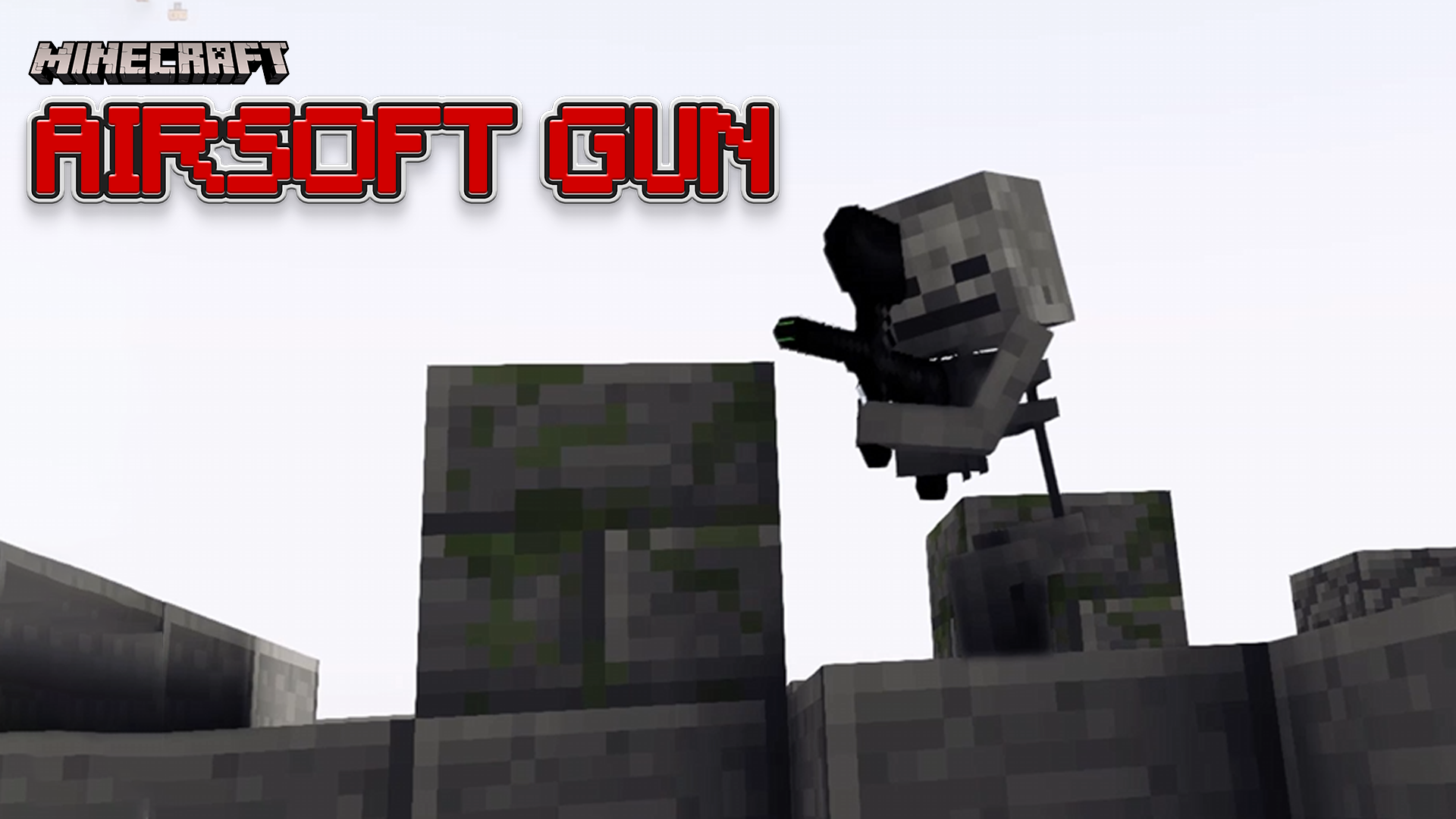 Minecraft Animation Featuring Airsoft Gun Mechanics