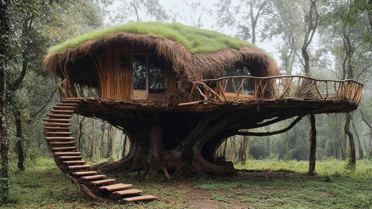 I built a cozy survival shelter in my trunk! 🏕️