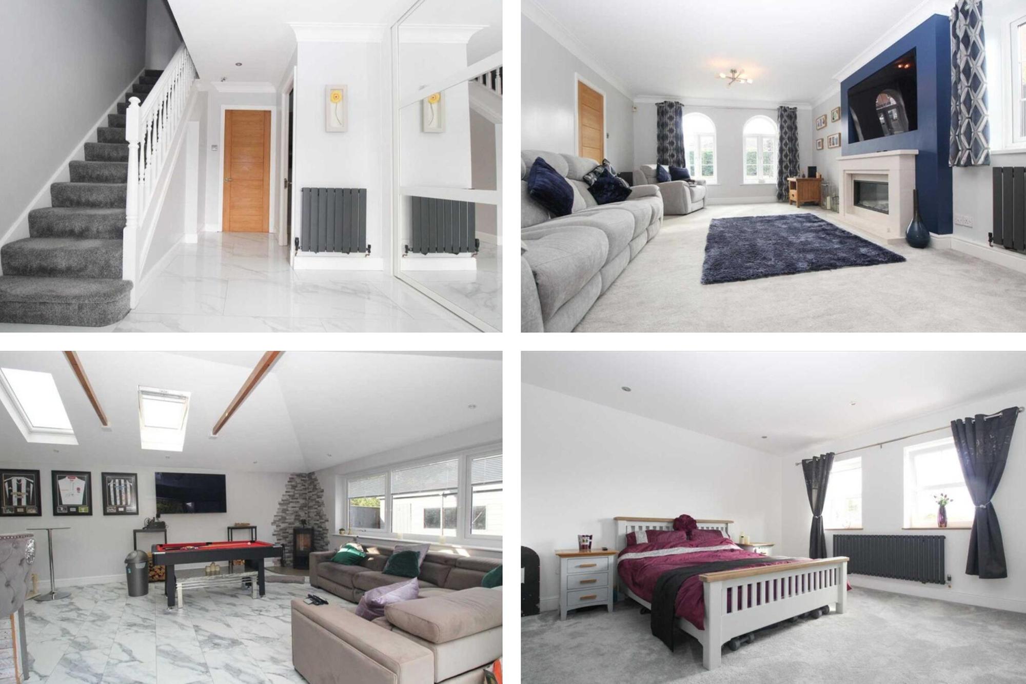 Stunning five-bedroom property in Cramlington on the market
