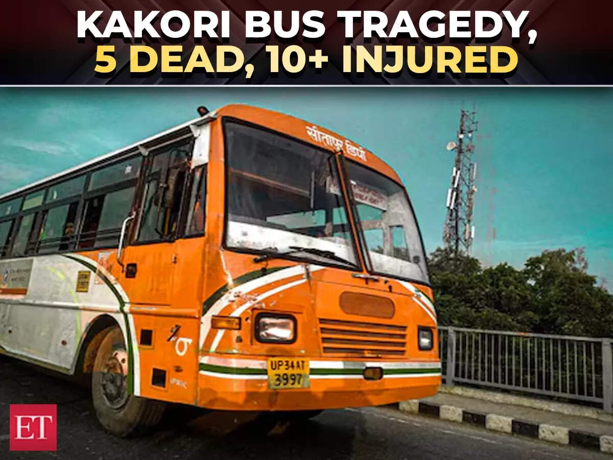 Hardoi-Lucknow bus falls into ditch in Kakori, 5 dead, more than 10 ...