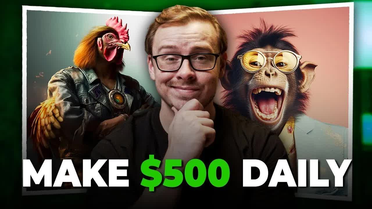 How to make money online with AI art