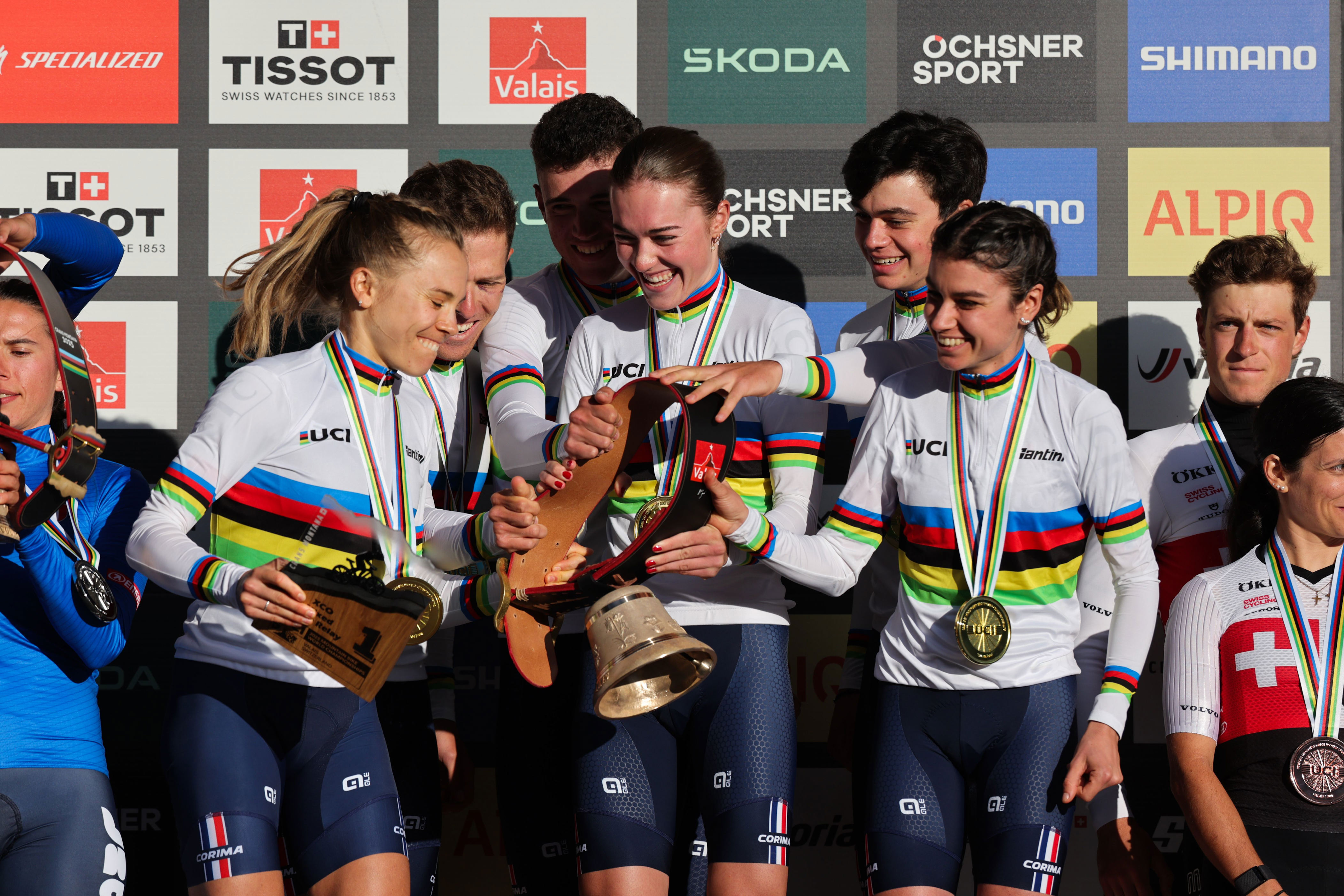 UCI MTB World Championships: France secures Mixed Team Relay title in ...