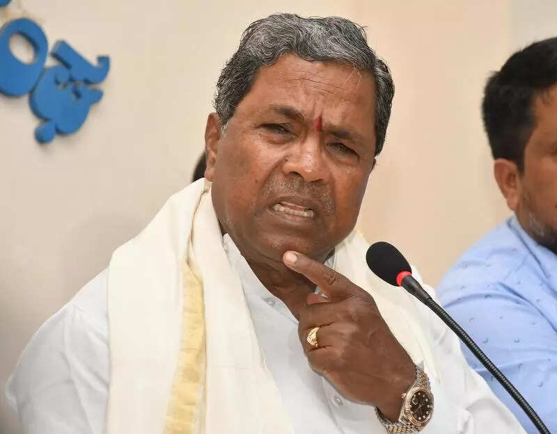 CM Siddaramaiah directs forest min to borrow funds from KSPCB for rail ...