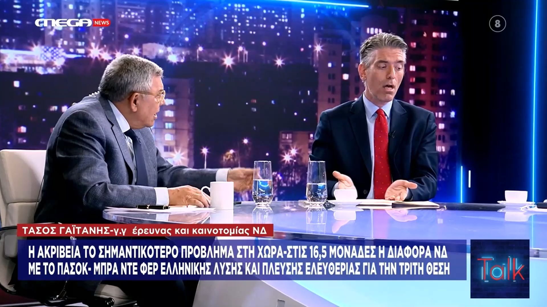 Έντονος διάλογος μεταξύ Γαϊτάνη και Χατζή: «Να φύγω;» - «Να μου ...