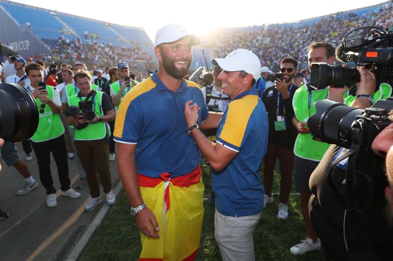 Rory McIlroy and Jon Rahm's relationship showed cracks at last Ryder Cup