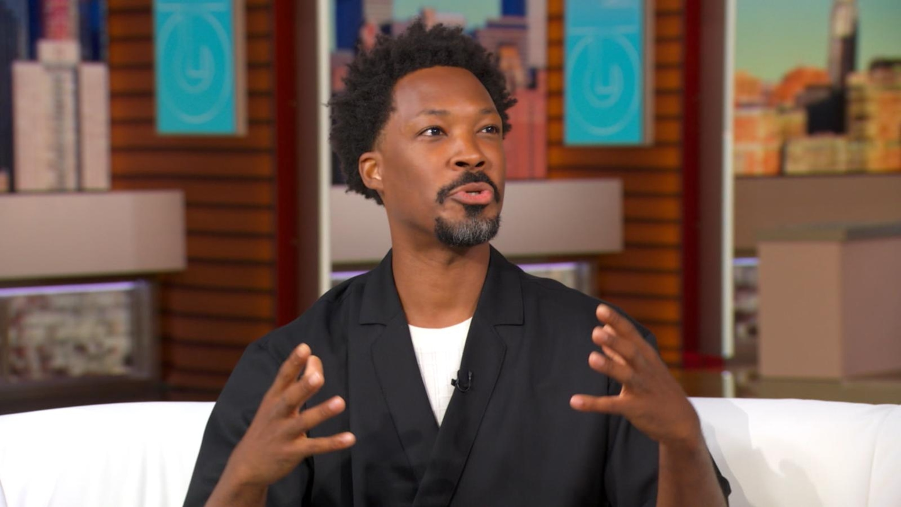 Corey Hawkins talks 'The Man in My Basement'