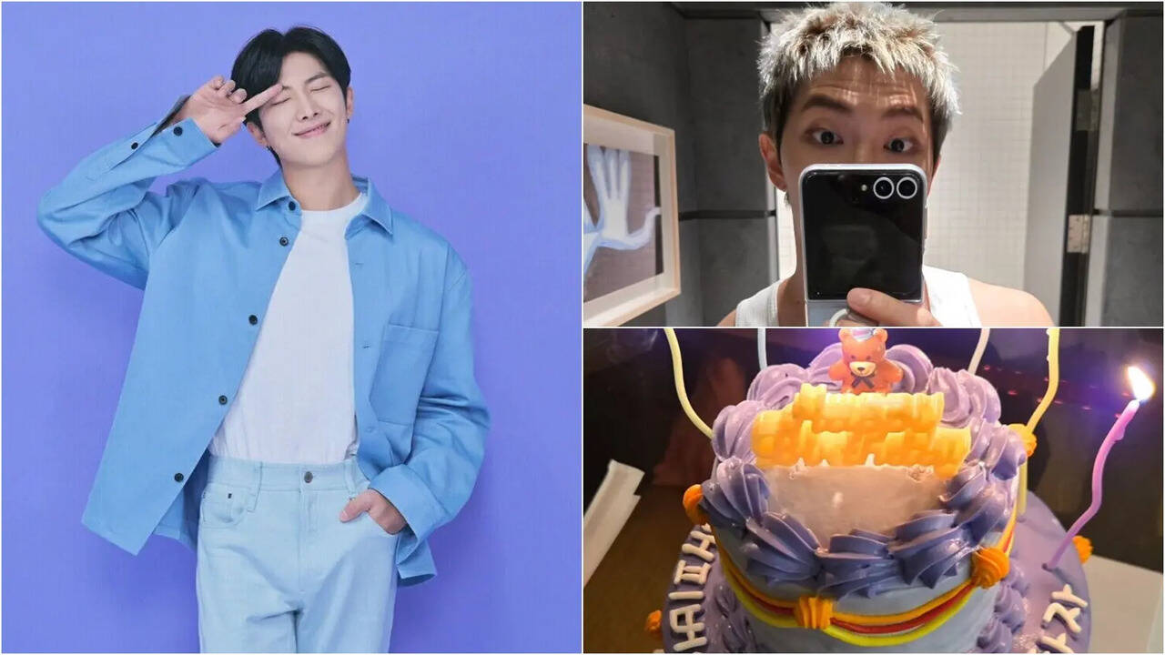BTS Leader RM Turns 31: Reveals Birthday Cake In Sweetest Post; ARMYs ...