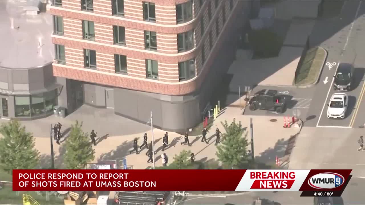 Police respond to report of shots fired at UMass Boston