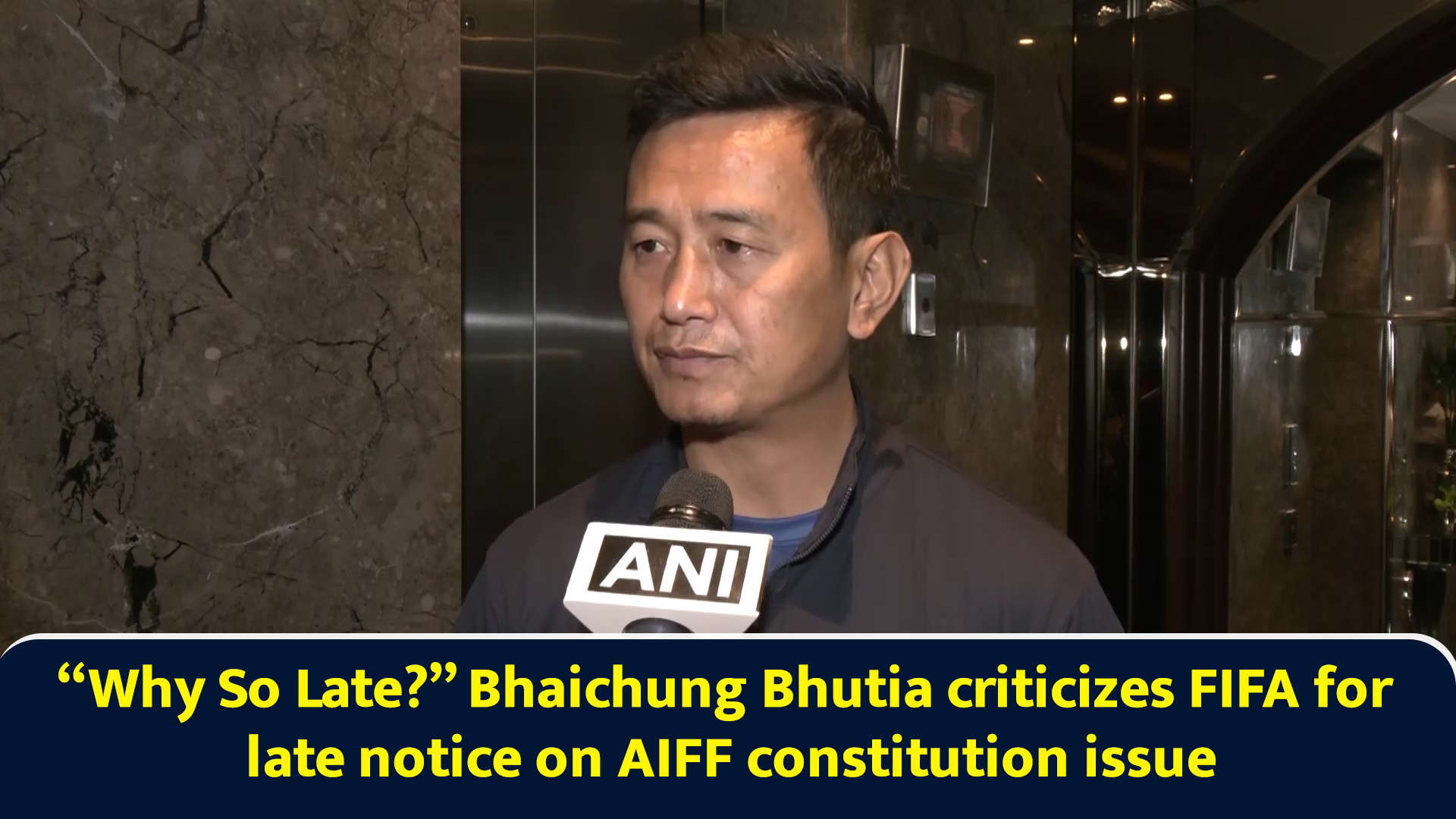 “Why So Late?” Bhaichung Bhutia criticizes FIFA for late notice on AIFF ...