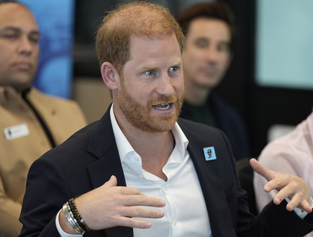'HE'S GREAT': Prince Harry meets with father King Charles during visit