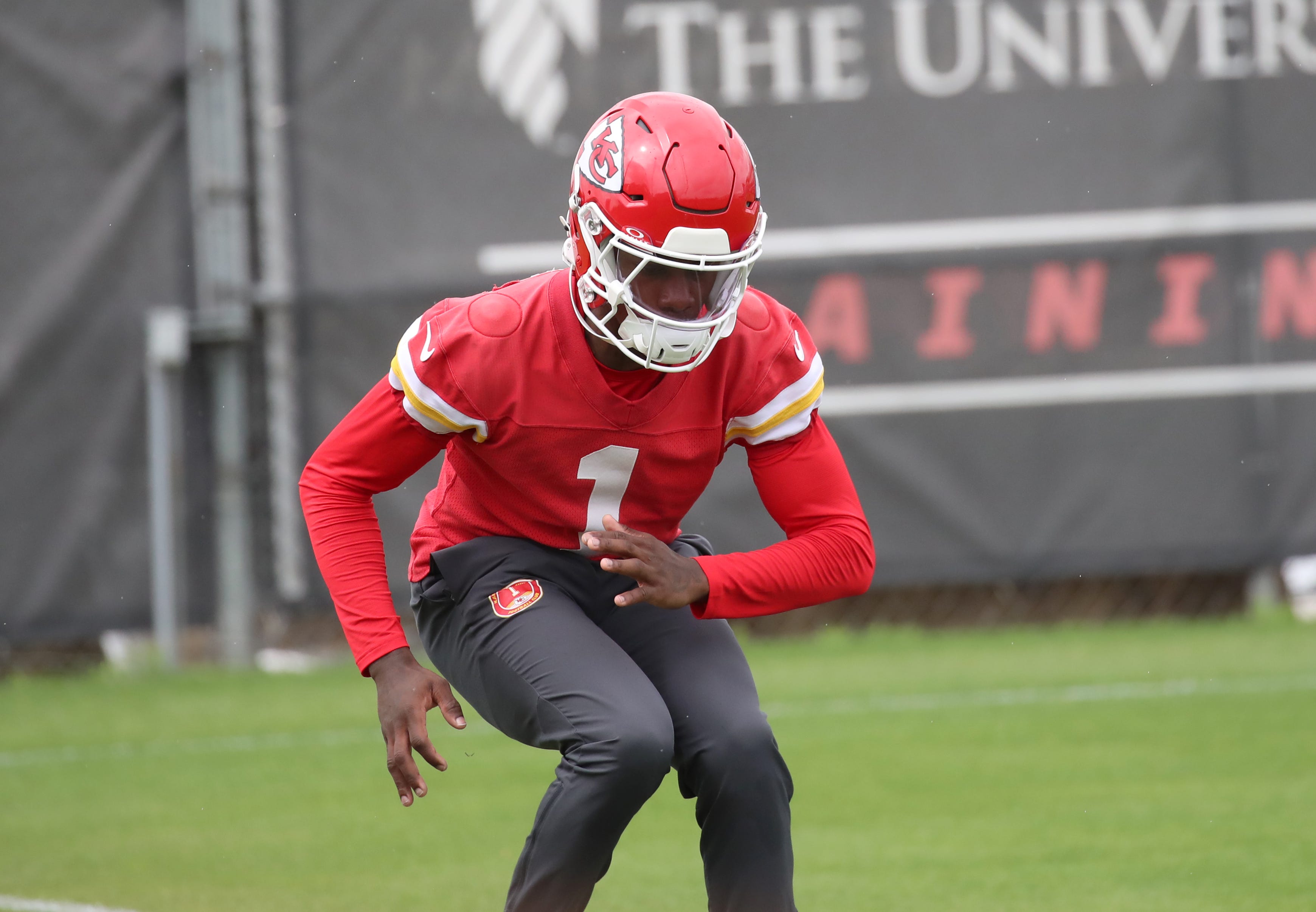 Chiefs WR Xavier Worthy returned to practice on Thursday ahead of Week ...