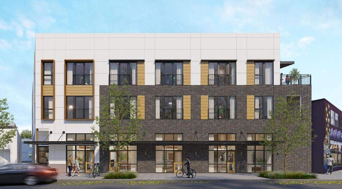 Apartments planned for long-vacant lot along lively Sacramento street