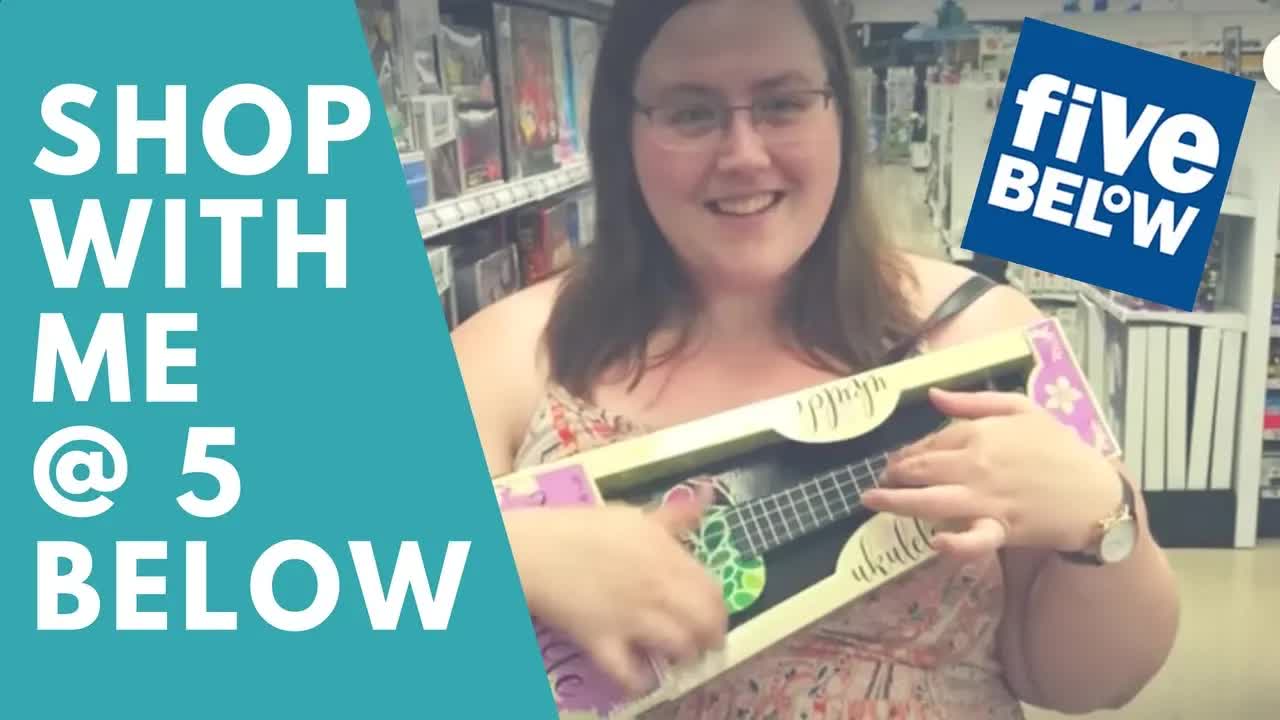 Shop with me at 5 BELOW! Opening day!