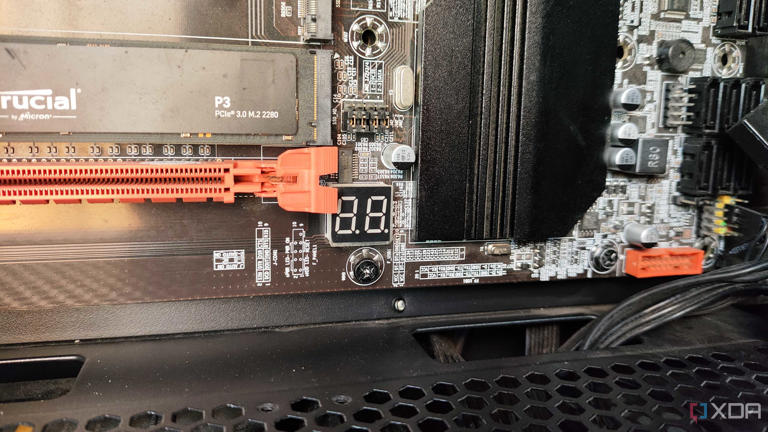 My motherboard's POST code display is one of the best features I never ...