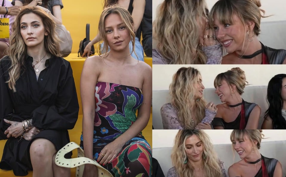 ¡Momentazo! Ester Expósito y Paris Jackson protagonizan saludo viral en ...