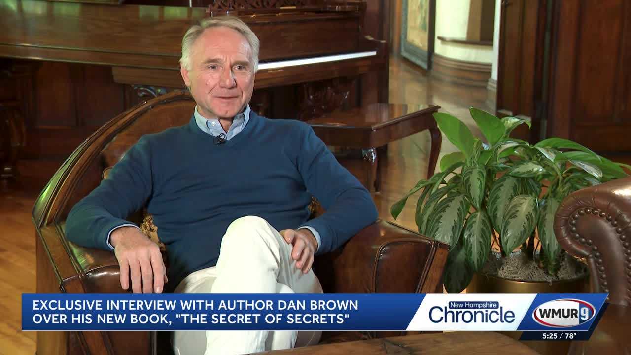 NH author Dan Brown says latest book explores ideas of human consciousness