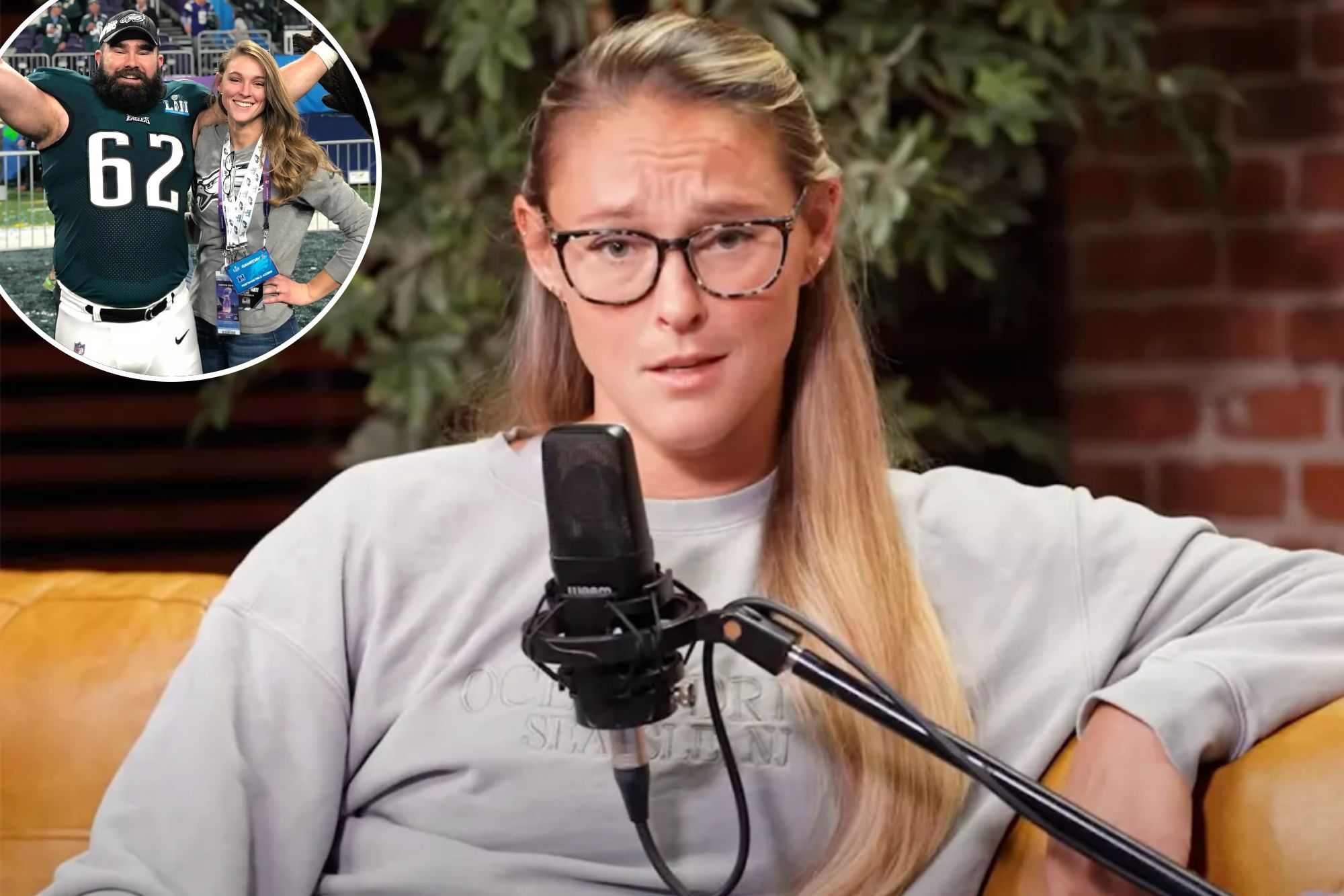 Kylie Kelce reveals her awkward ‘welcome to the NFL’ moment with Eagles WAG