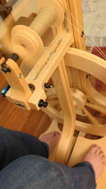 Counting the Miles of Yarn My Feet Have Treadled