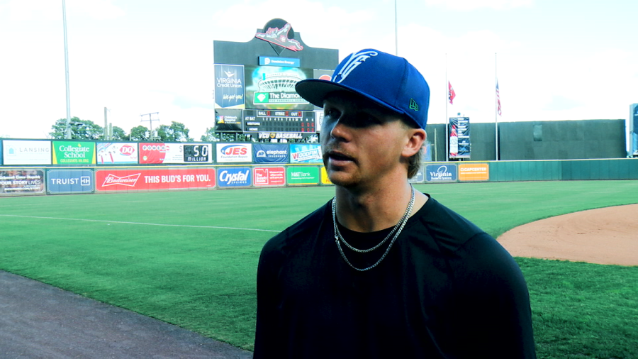 Eaton returns to The Diamond to pitch against his hometown team