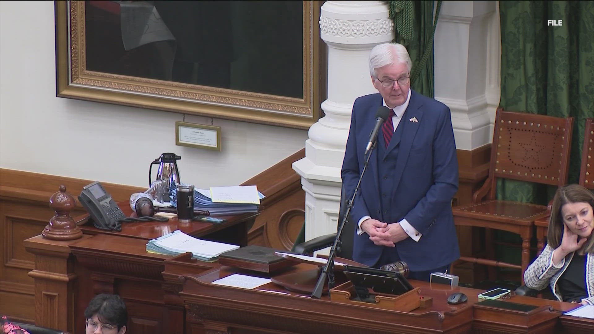 Texas Lt. Gov. Dan Patrick pressuring actions of Texas A&M president ...