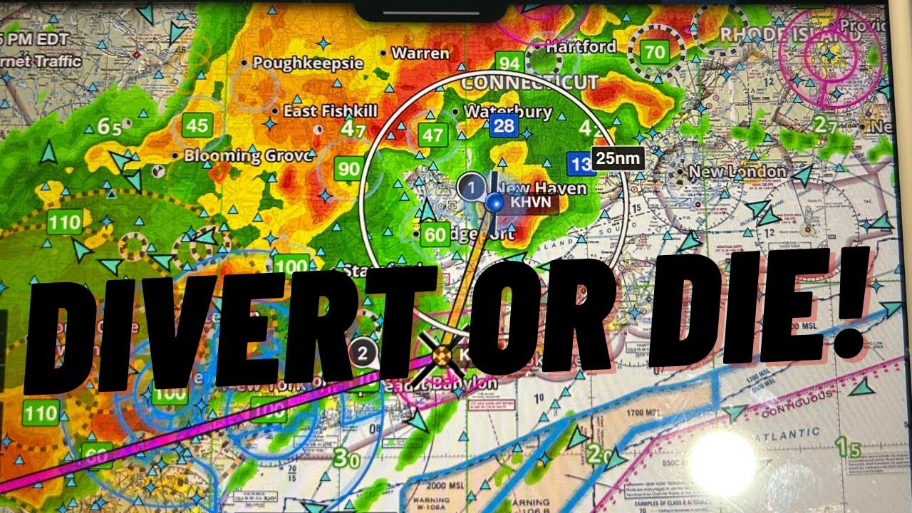 Divert or Die! My First Weather Diversion in a Piper Cherokee 235